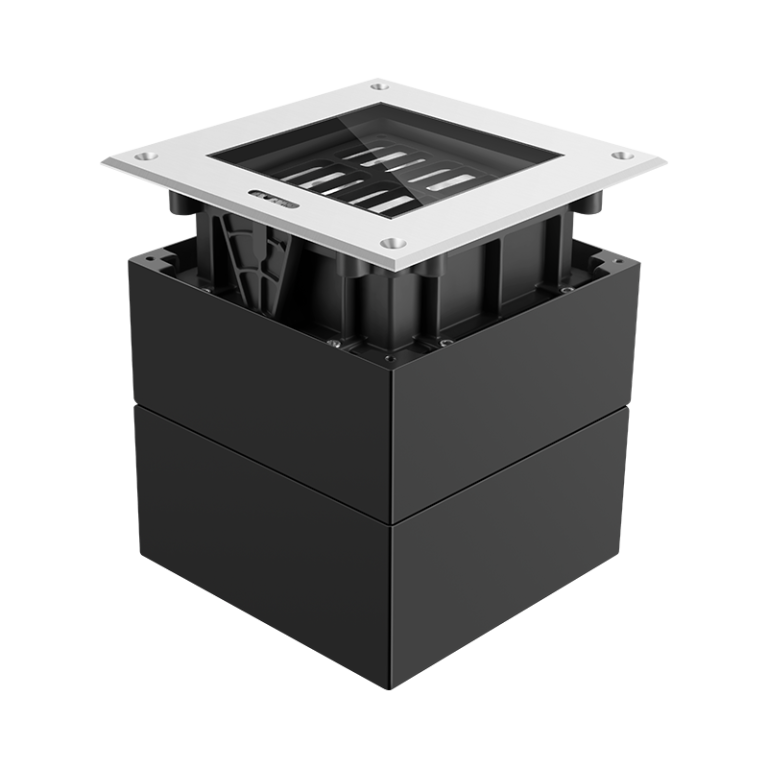 Drive-over Adjustable Inground LED Uplighters Wallwashers SONAX SQUARE ...