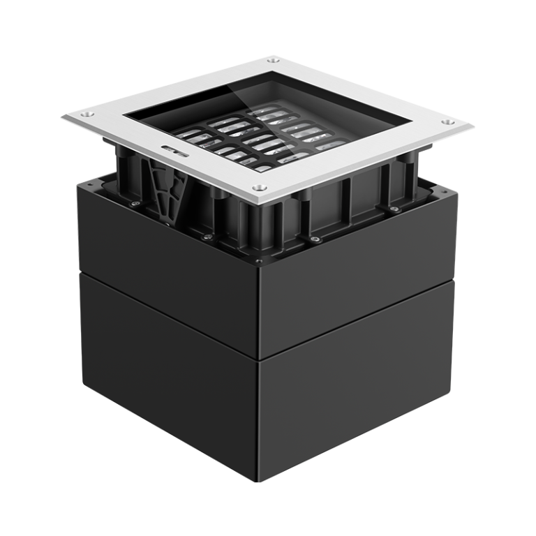 Drive-over Adjustable Inground LED Uplighters Wallwashers SONAX SQUARE ...